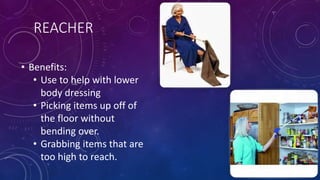 Intro to adaptive equipment | PPTX | Bath and Shower | Personal Care