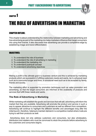 Introduction To Advertising & Advertising and Media Planning I | PDF