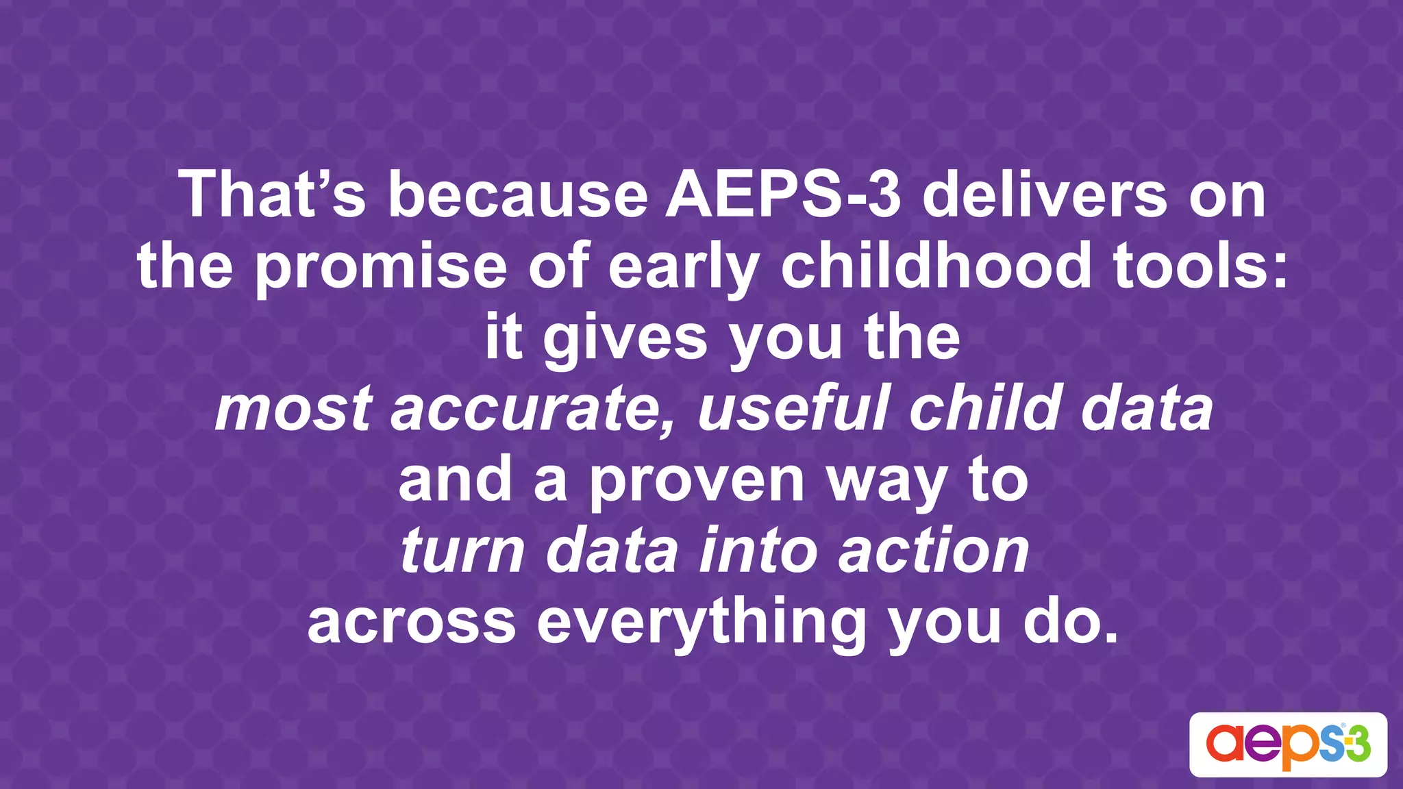 Introduction to Assessment, Evaluation, and Programming System for ...