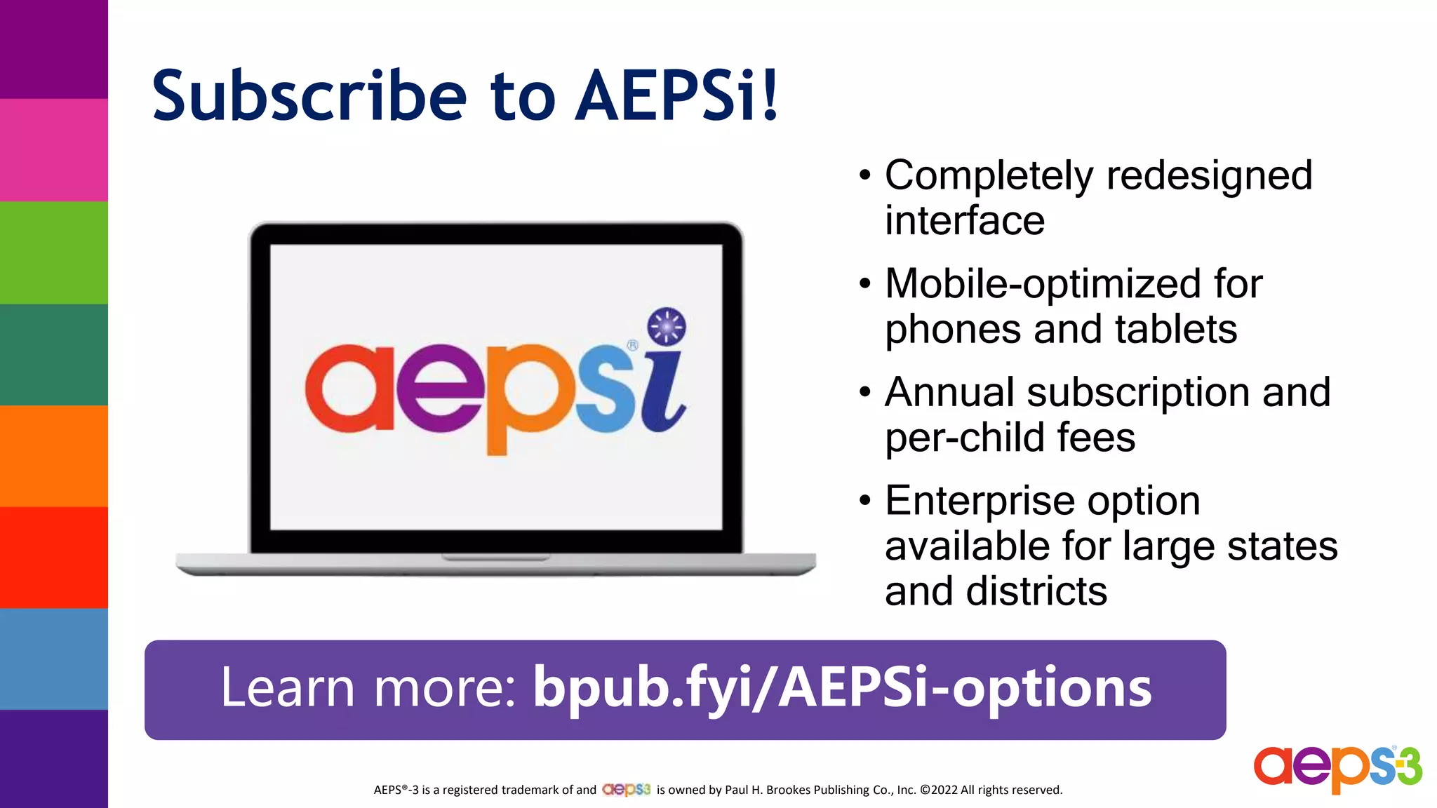 Introduction to Assessment, Evaluation, and Programming System for ...