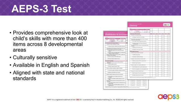 Introduction to Assessment, Evaluation, and Programming System for ...