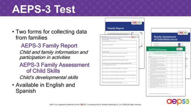 Introduction to Assessment, Evaluation, and Programming System for ...