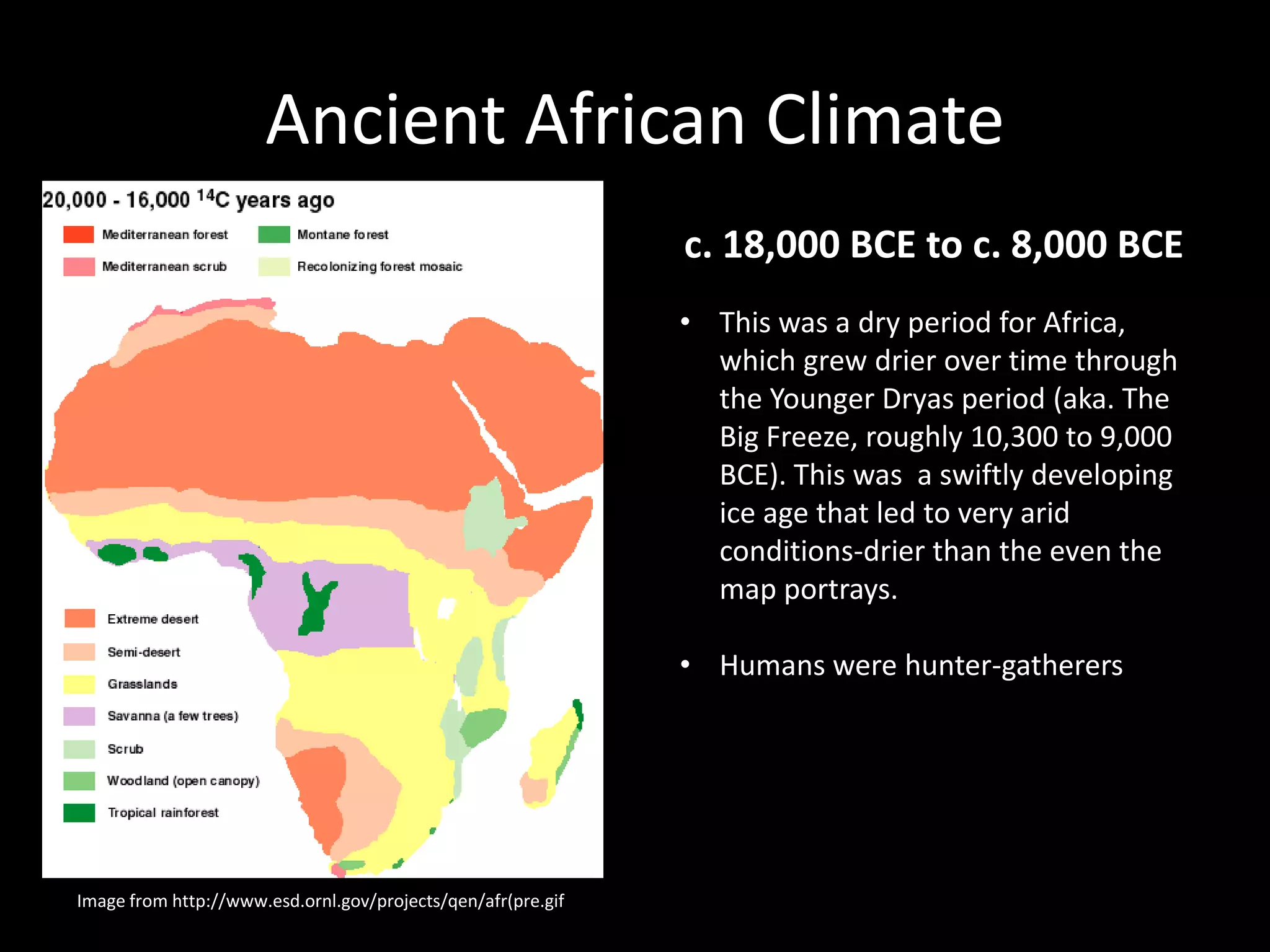 Climate and Language of Ancient Africa | PPTX