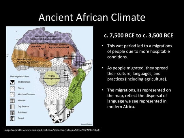 Climate and Language of Ancient Africa | PPT