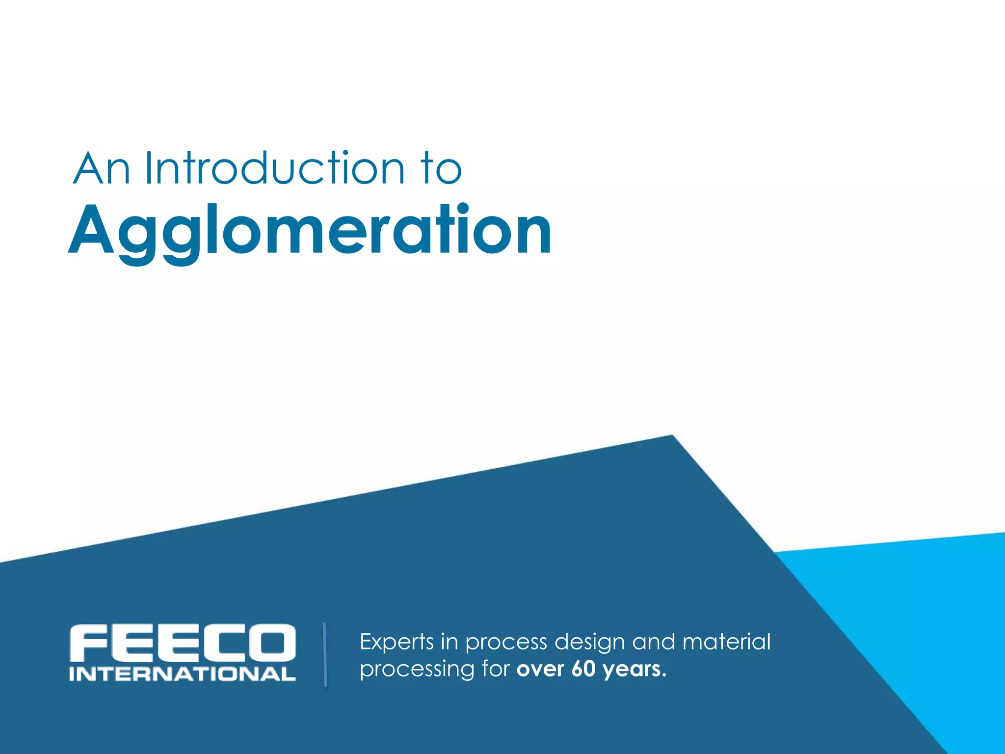 An Introduction to Agglomeration | PPTX