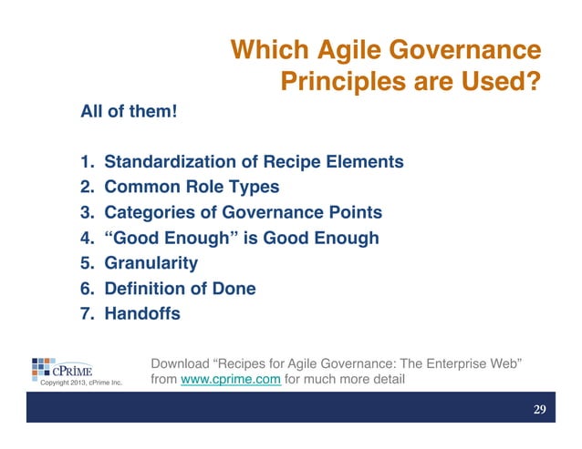 Intro to agile portfolio governance v6 | PPT