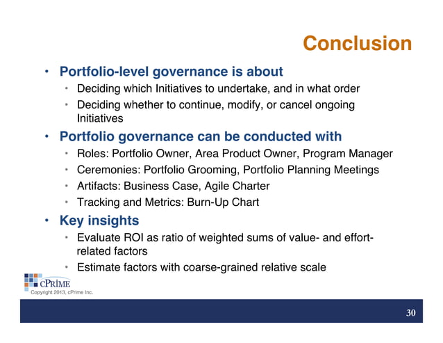 Intro to agile portfolio governance v6 | PPT