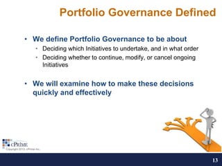Intro to Agile Portfolio Governance Presentation | PPT