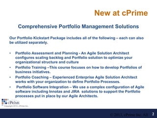 Intro to Agile Portfolio Governance Presentation | PPT