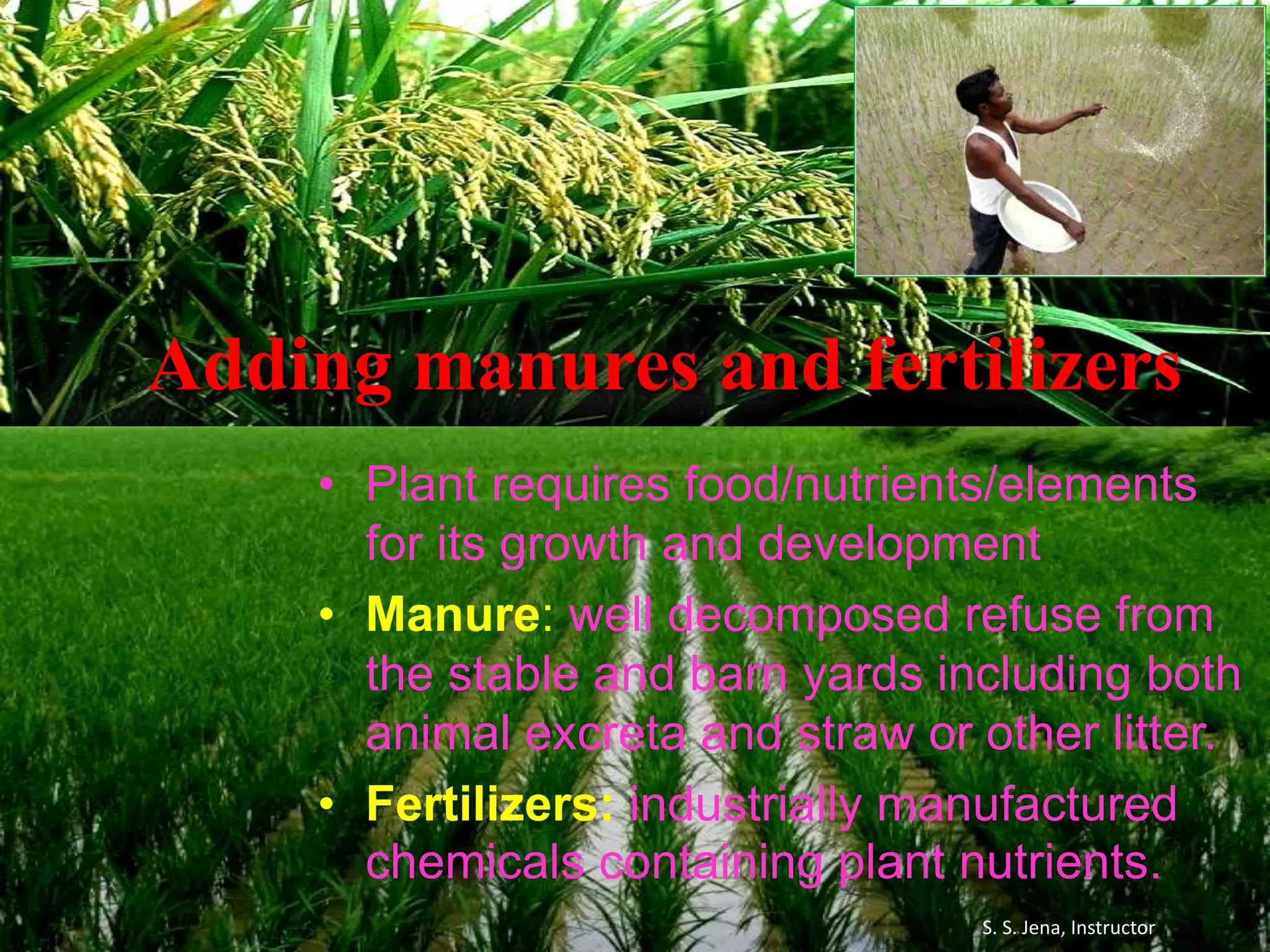 Introduction to Agriculture | PPT | Agriculture | Industries