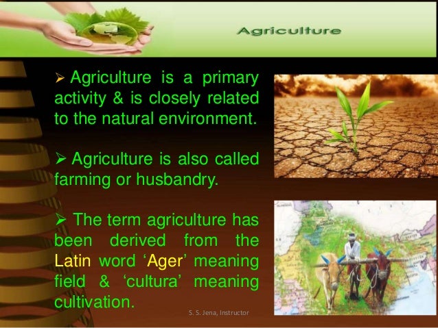 Introduction to Agriculture