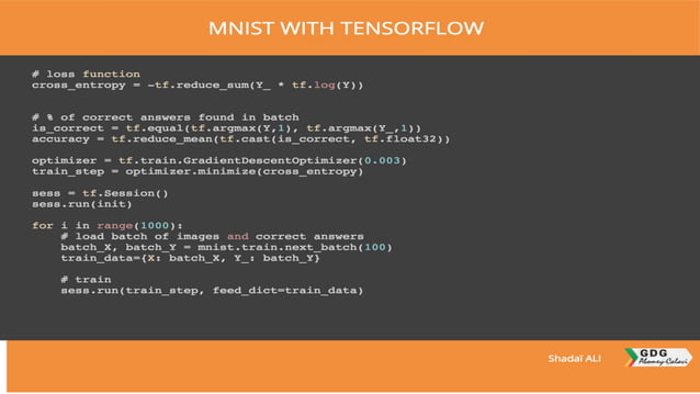 Introduction To Deep Learning With Tensorflow Ppt