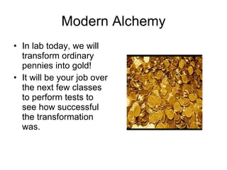 Intro To Alchemy | PPS