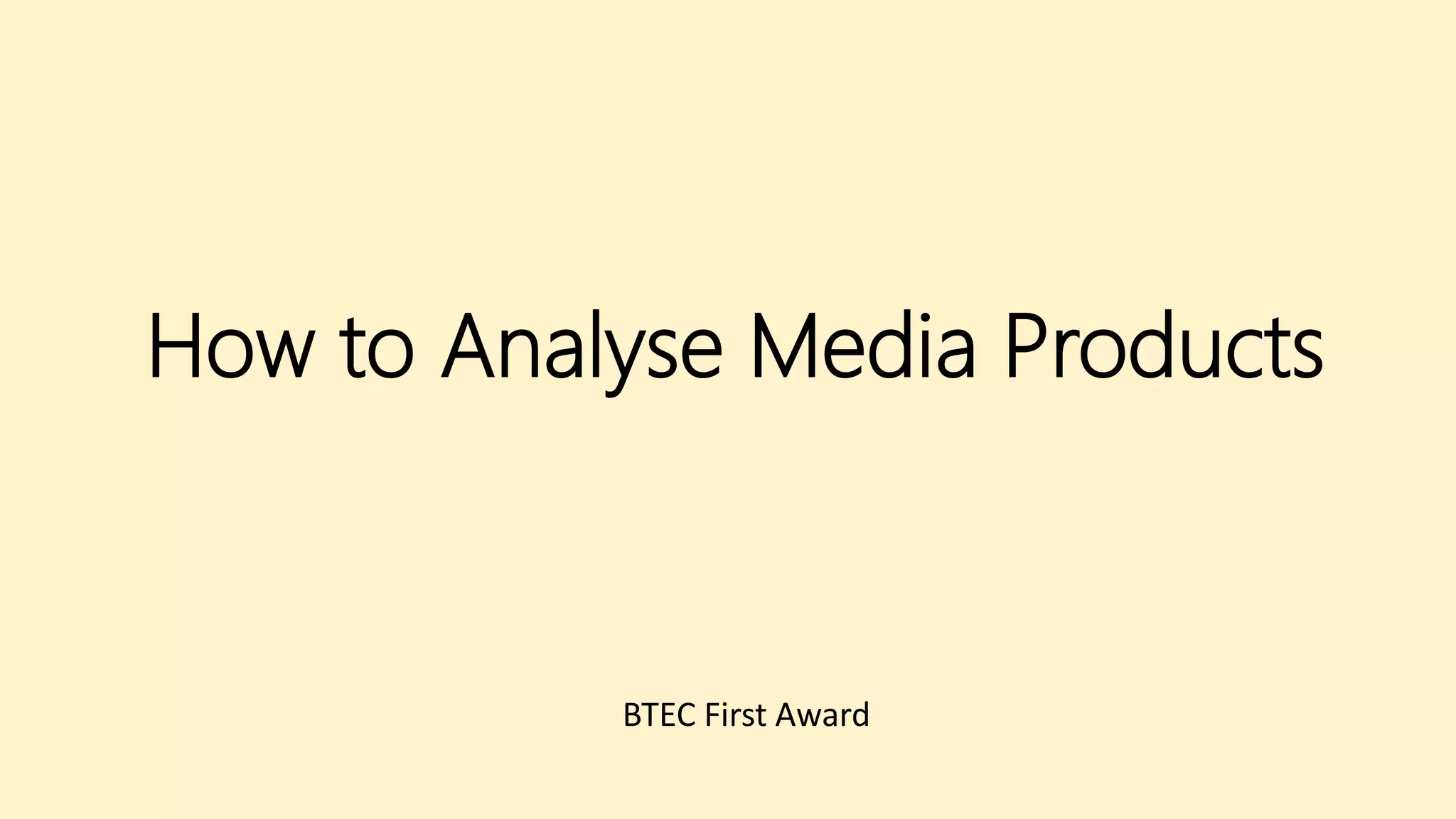 Intro to Analysis | PPTX