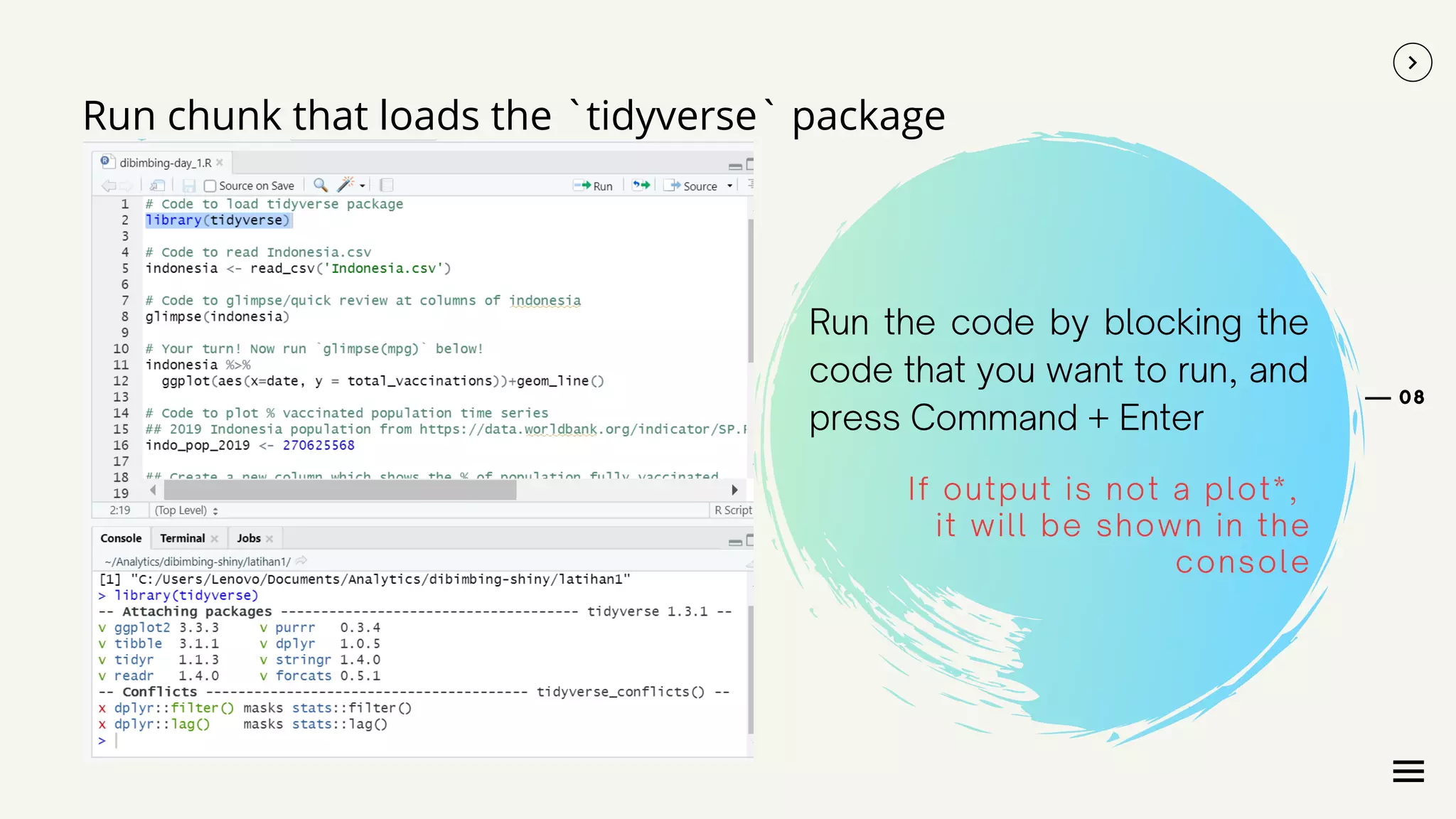 Intro to analytics & Rstudio | PDF