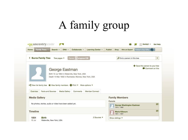 Intro to ancestry updated and corrected | PPT