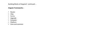 Introduction to angular | Concepts and Environment setup | PPTX