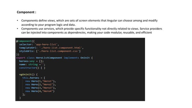 Introduction to angular | Concepts and Environment setup | PPT Introduction to angular | Concepts and Environment setup | PPT