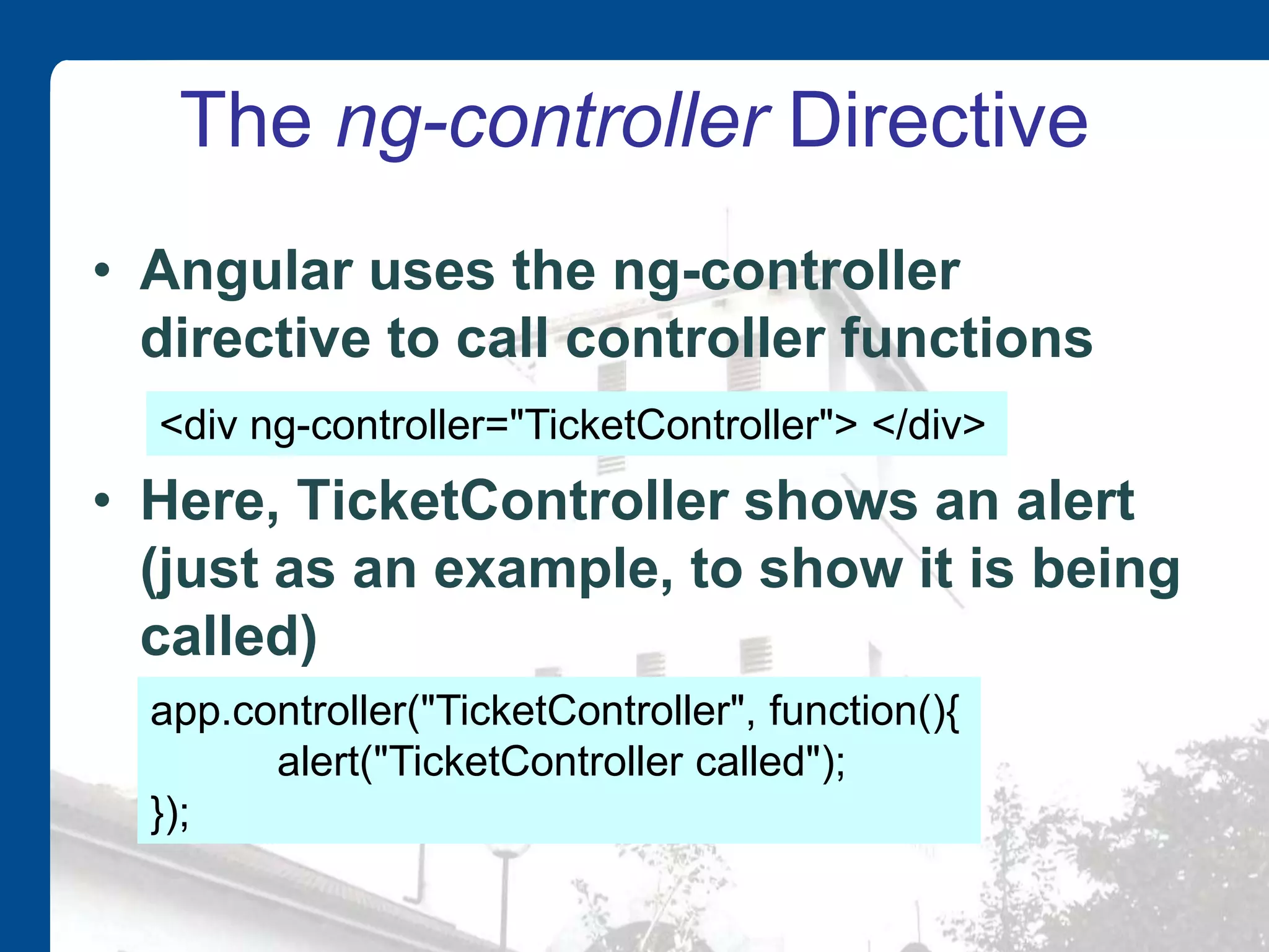 Introduction to AngularJS | PPTX