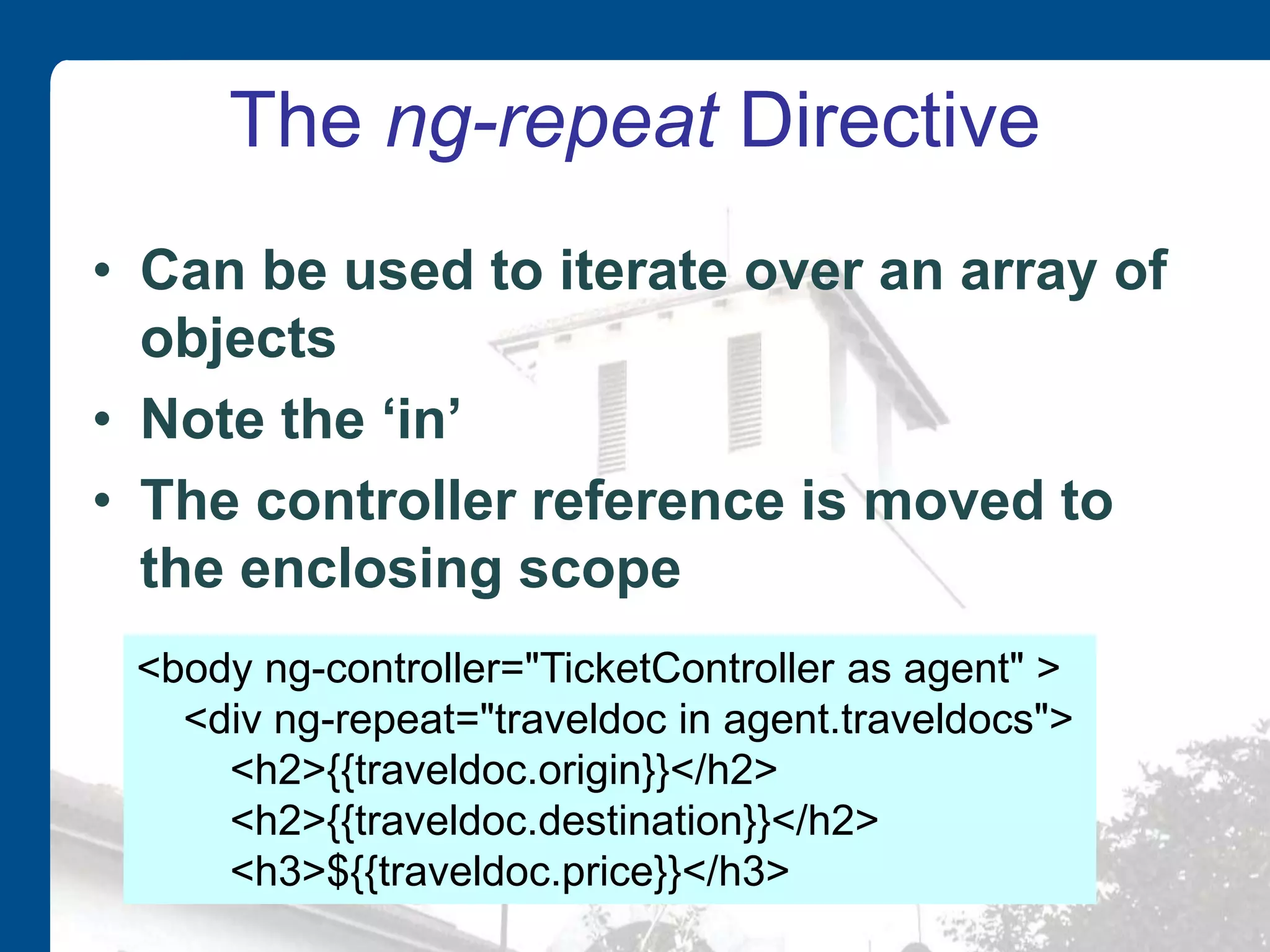 Introduction to AngularJS | PPTX