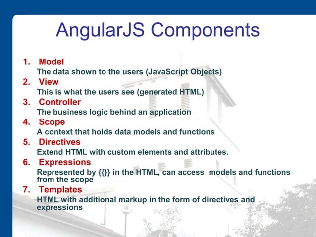 Introduction to AngularJS | PPTX | Web Development | Internet