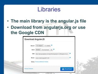 Introduction to AngularJS | PPTX