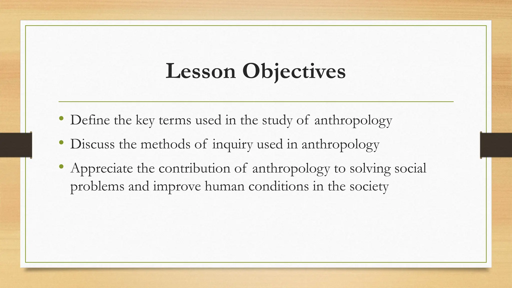 Introduction to Anthropology - A Social Science field | PPTX