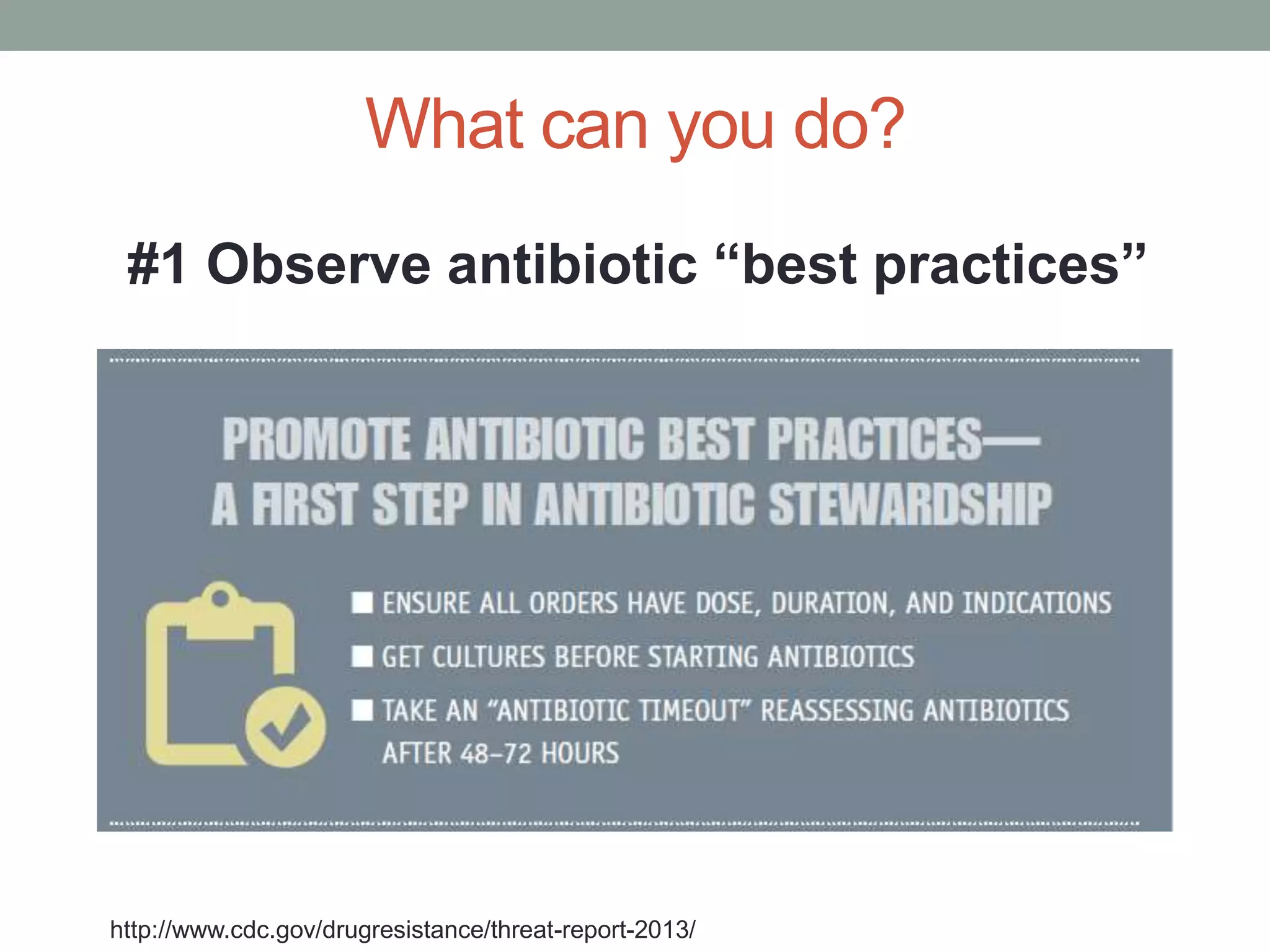 Introduction to antibiotics // basic principles | PPTX