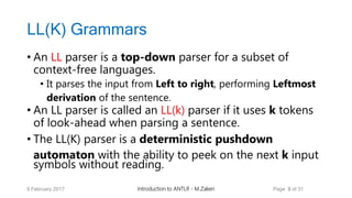 An Introduction to ANTLR | PPTX