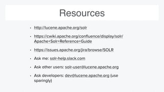 Intro to Apache Solr | PDF