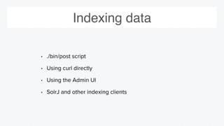 Intro to Apache Solr | PDF