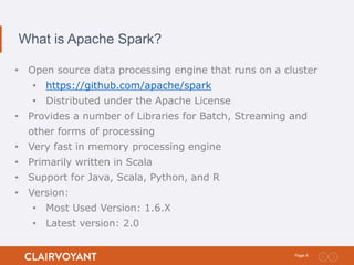 Intro to Apache Spark | PPTX
