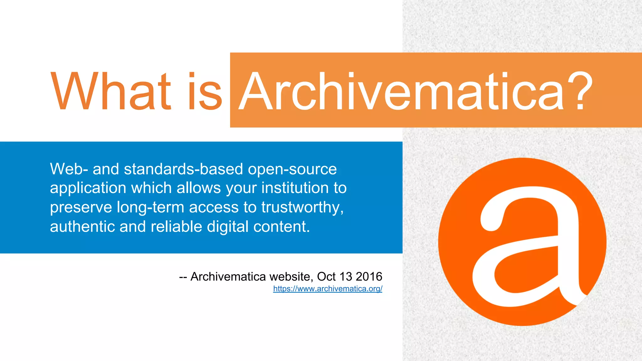 Introduction to Archivematica | PDF | Databases | Computer Software and ...