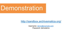 Introduction to Archivematica | PDF | Databases | Computer Software and Applications