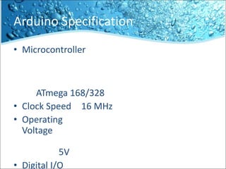 Introduction to Arduino | PPT