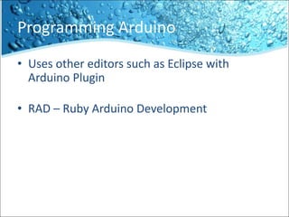 Introduction to Arduino | PPT