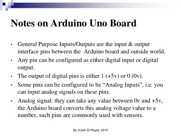Introduction To Arduino