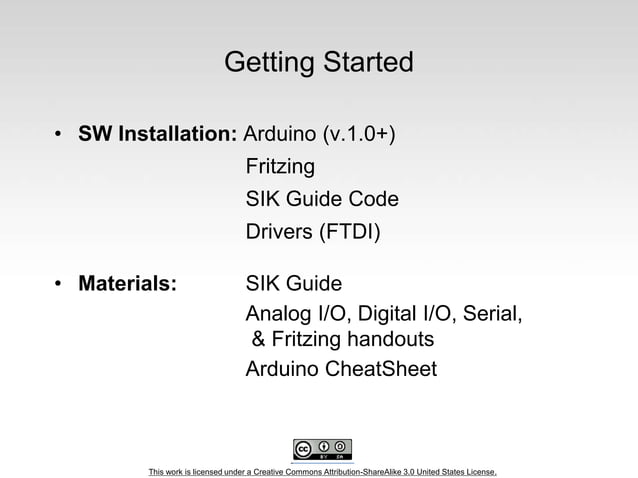 Intro To Arduino Ppt 