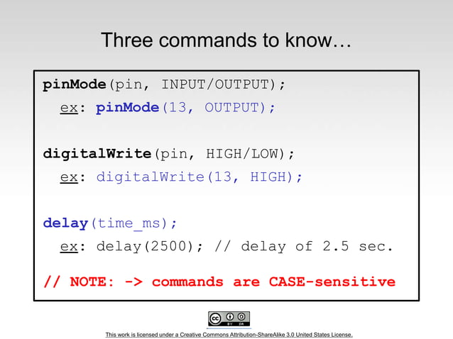 Intro_to_Arduino_with_coding_explained.ppt | Desktop Publishing ...