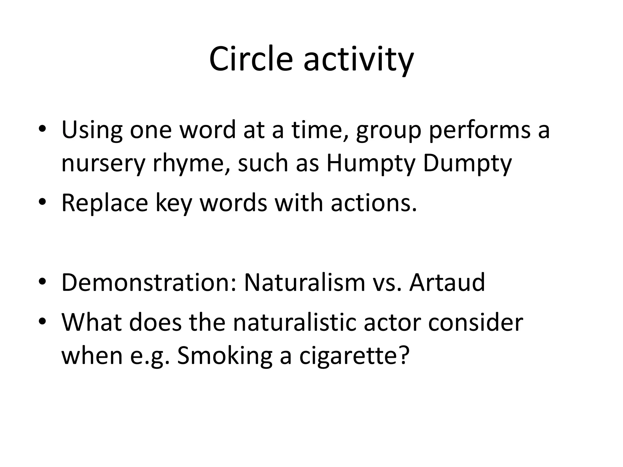 Intro to Artaud + Artaud workshop | PPTX