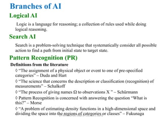 Intro to artificial intelligence | PPT