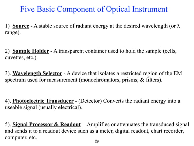 Review of Atomic Spectroscopy / Analytical Instrumentation | PDF | Physics | Science