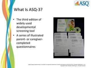 An Introduction to ASQ-3 | PPTX