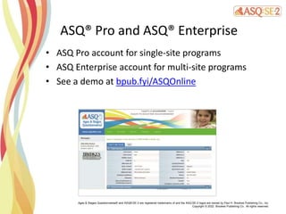 An Introduction to ASQ:SE-2 | PPTX