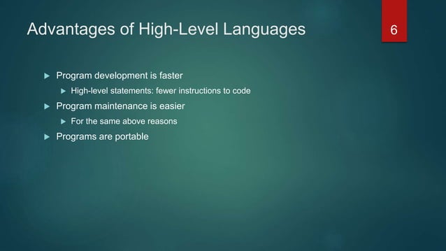 Intro to assembly language