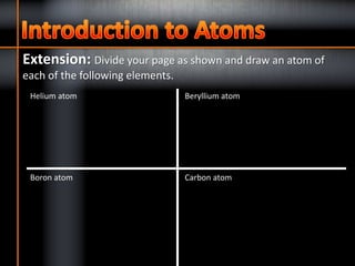 Intro to Atoms | PPT