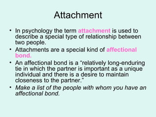 Intro To Attchment | PPT