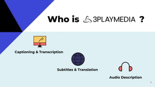 Intro to Audio Description | PPTX