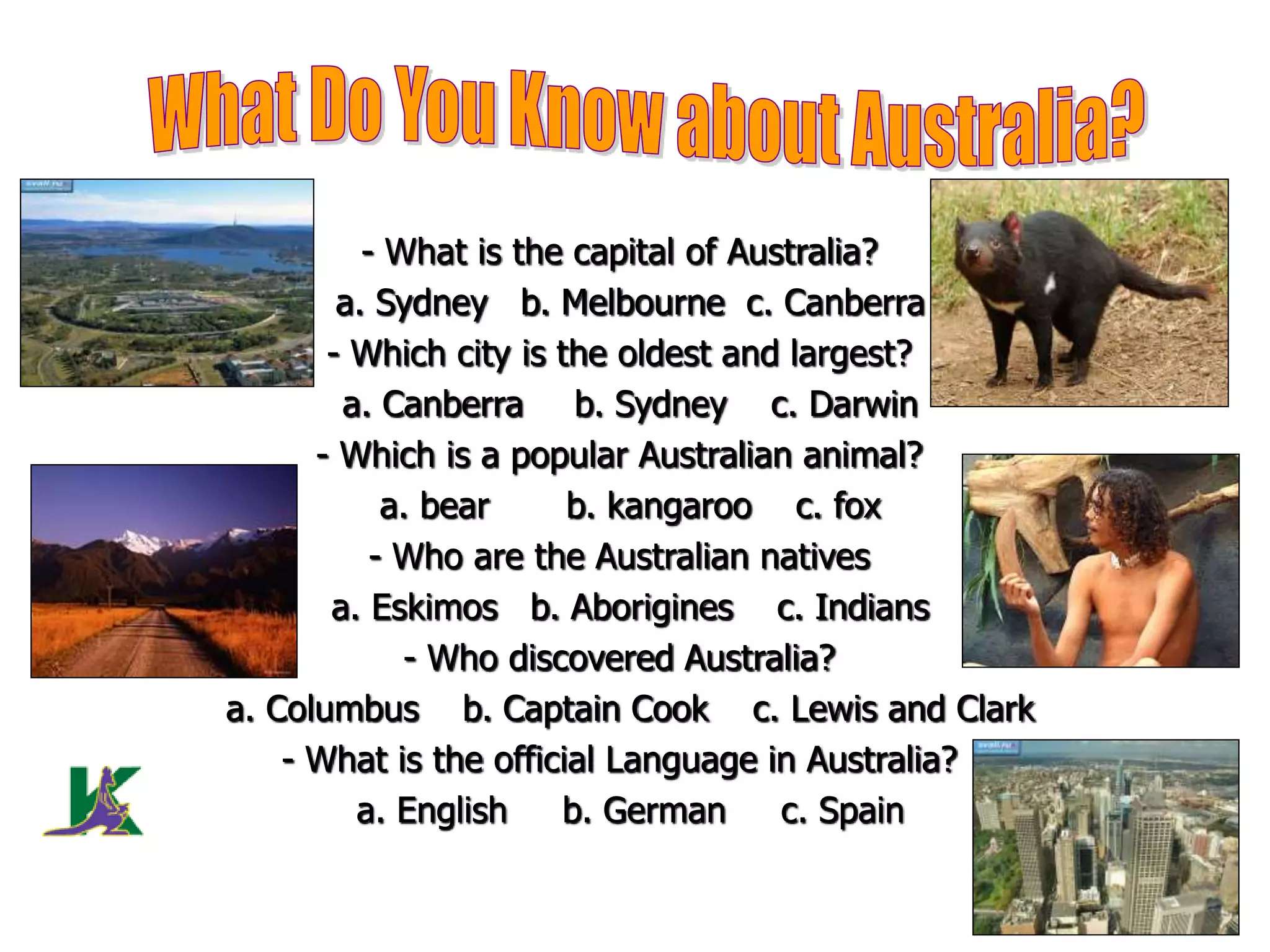 Introduction to australia | PPT