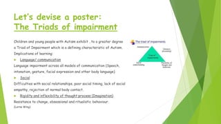 Intro to autism unit sild l3 week 1 | PPT